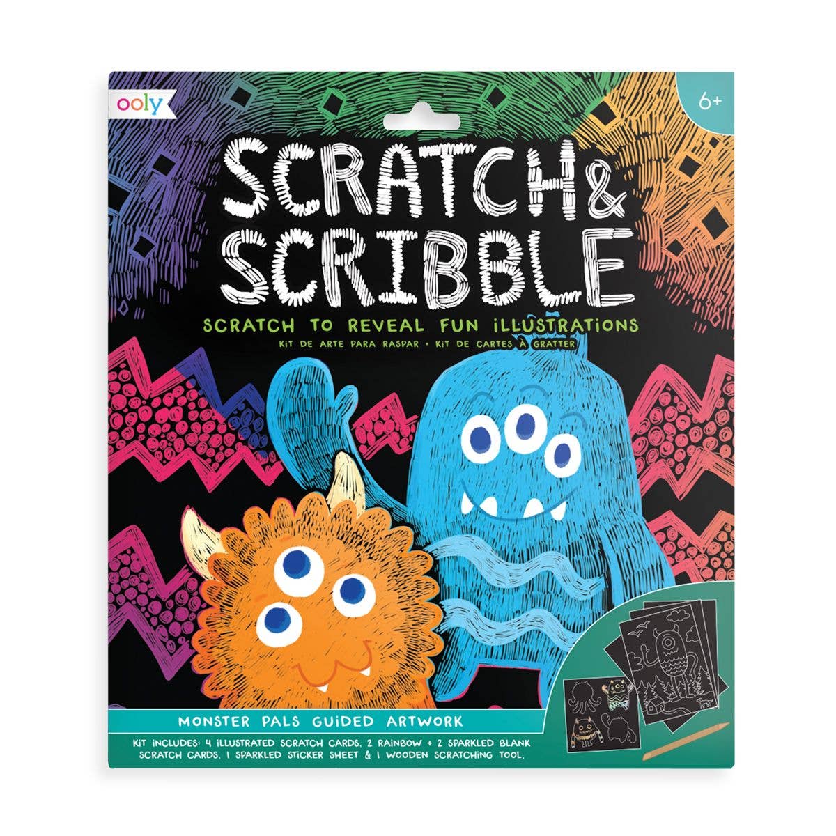 Scratch & Scribble - Monster Pals | Flourish Studio and Classroom