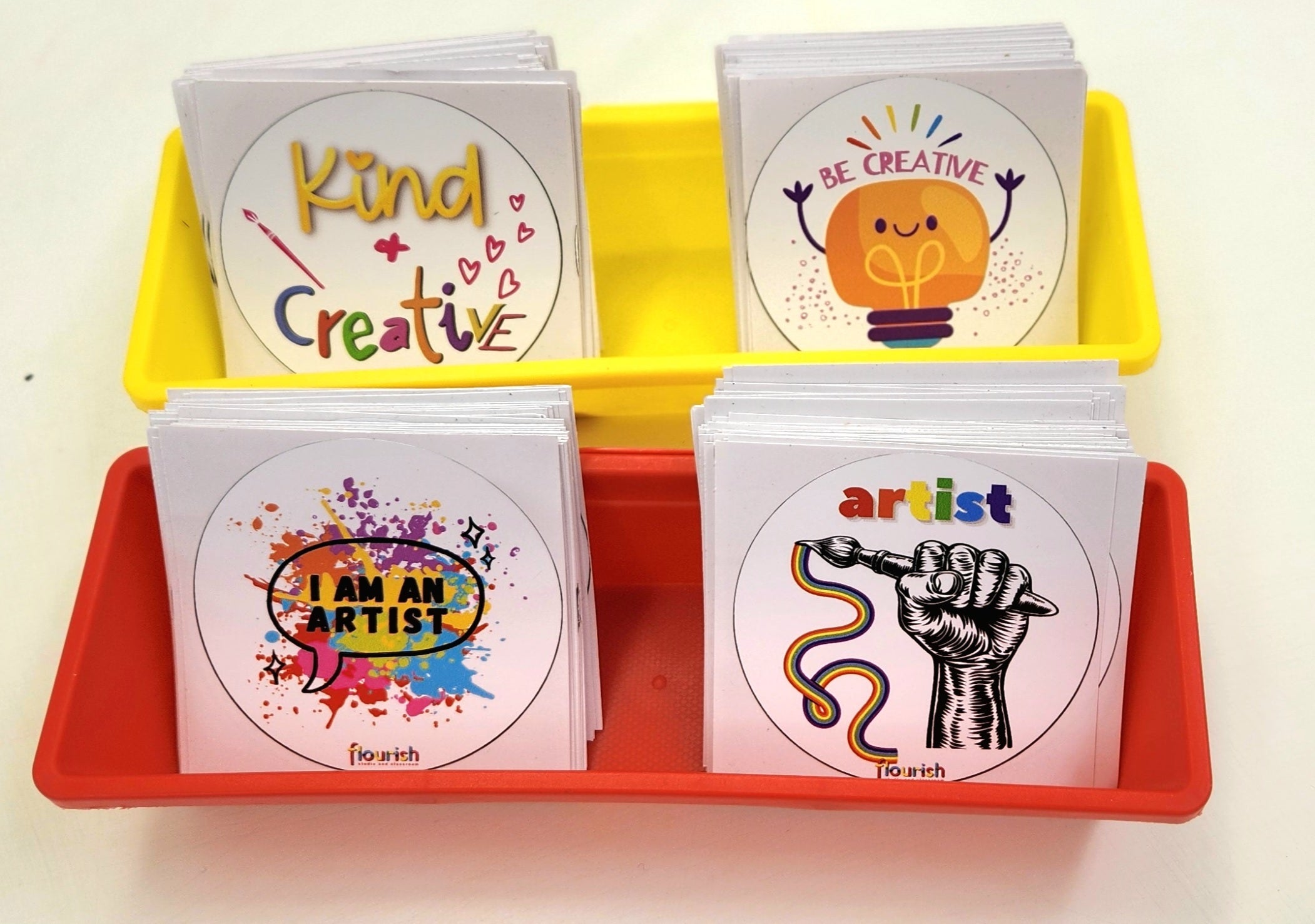 Art Stickers | Flourish Studio and Classroom