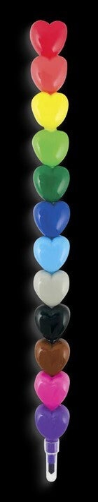 Heart stack crayons | Flourish Studio and Classroom**
